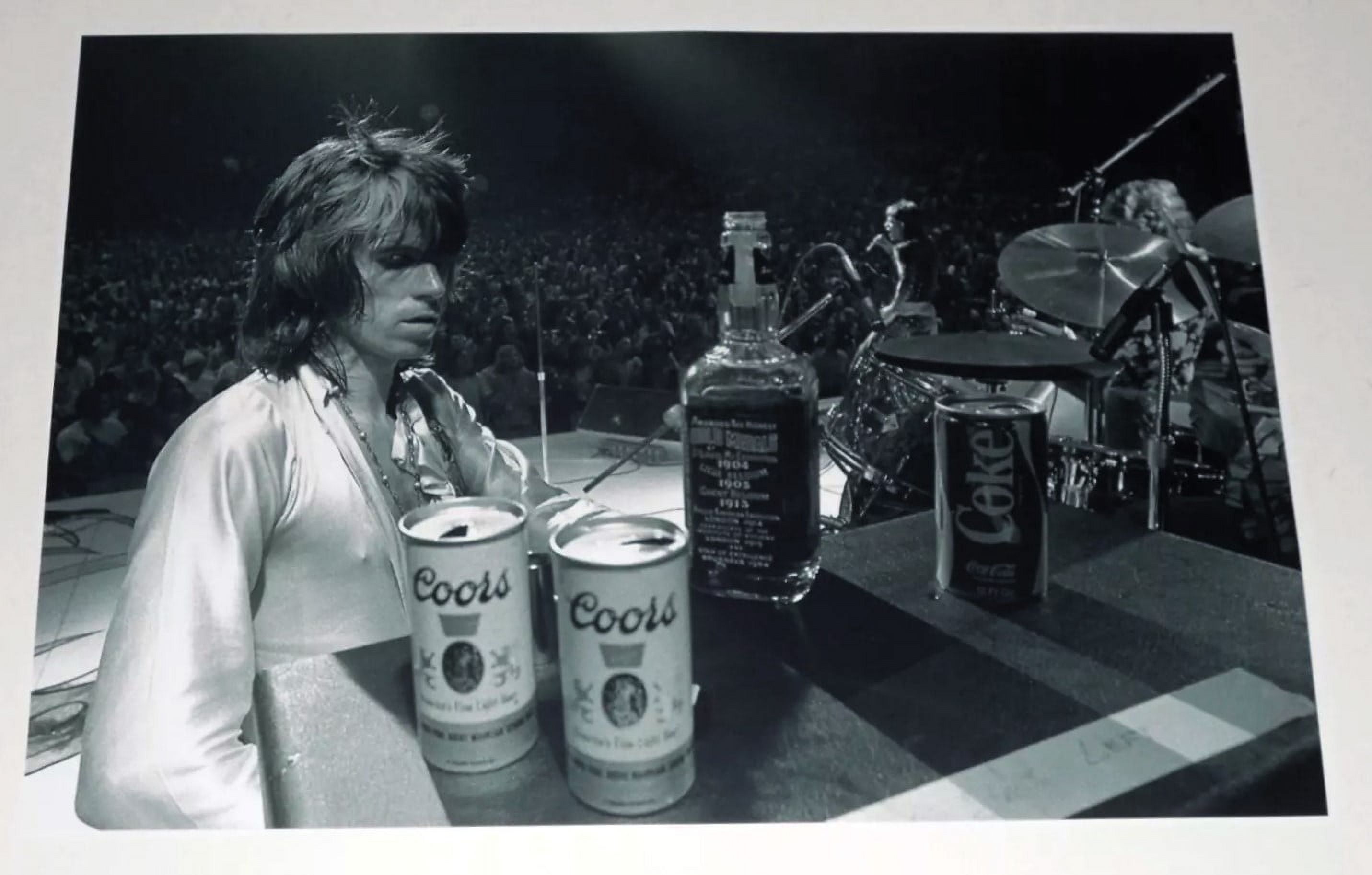 Rolling Stones Mick Jagger / Keith Richards Jack Daniels/Coke/Coors ...