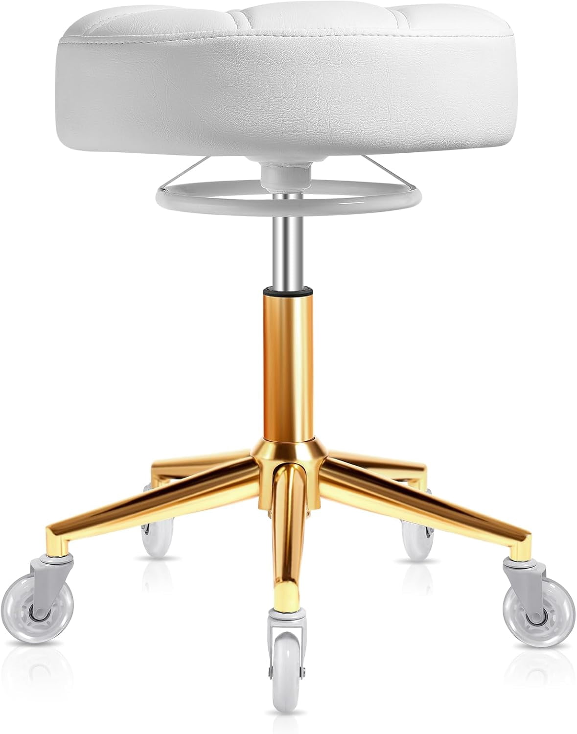 Rolling Stool Heavy Duty - Reinforced with Golden Alloy Super Soft ...
