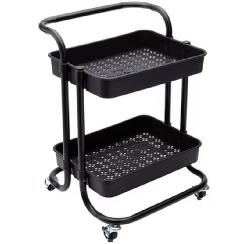 The Lakeside Collection Rolling Storage Cart - Walmart.com