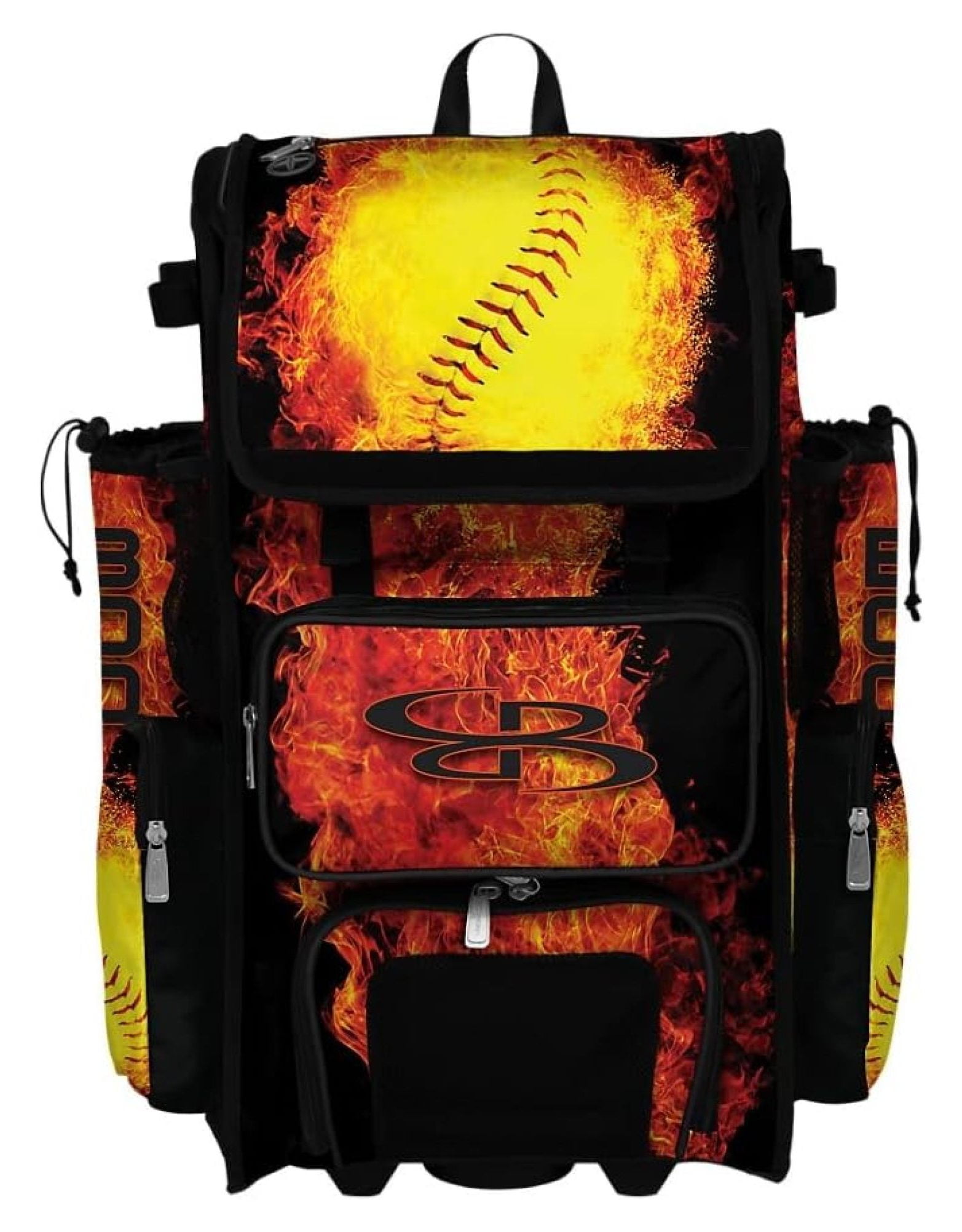 Rolling Superpack 2.0 Baseball/Softball Gear Bag - 23-1/2" x 13-1/2" x ...