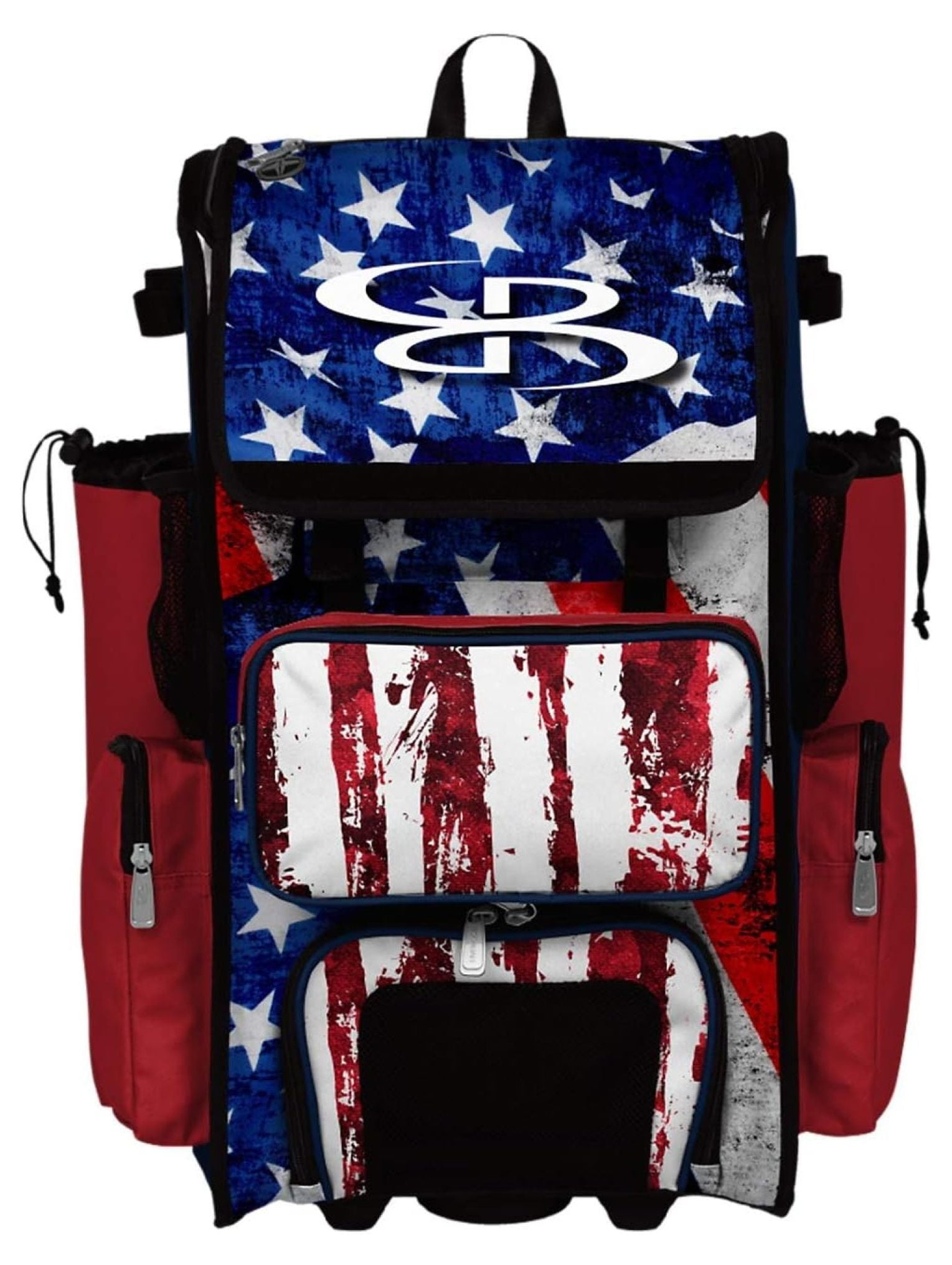 Rolling Superpack 2.0 Baseball/Softball Gear Bag - 23-1/2" x 13-1/2" x ...