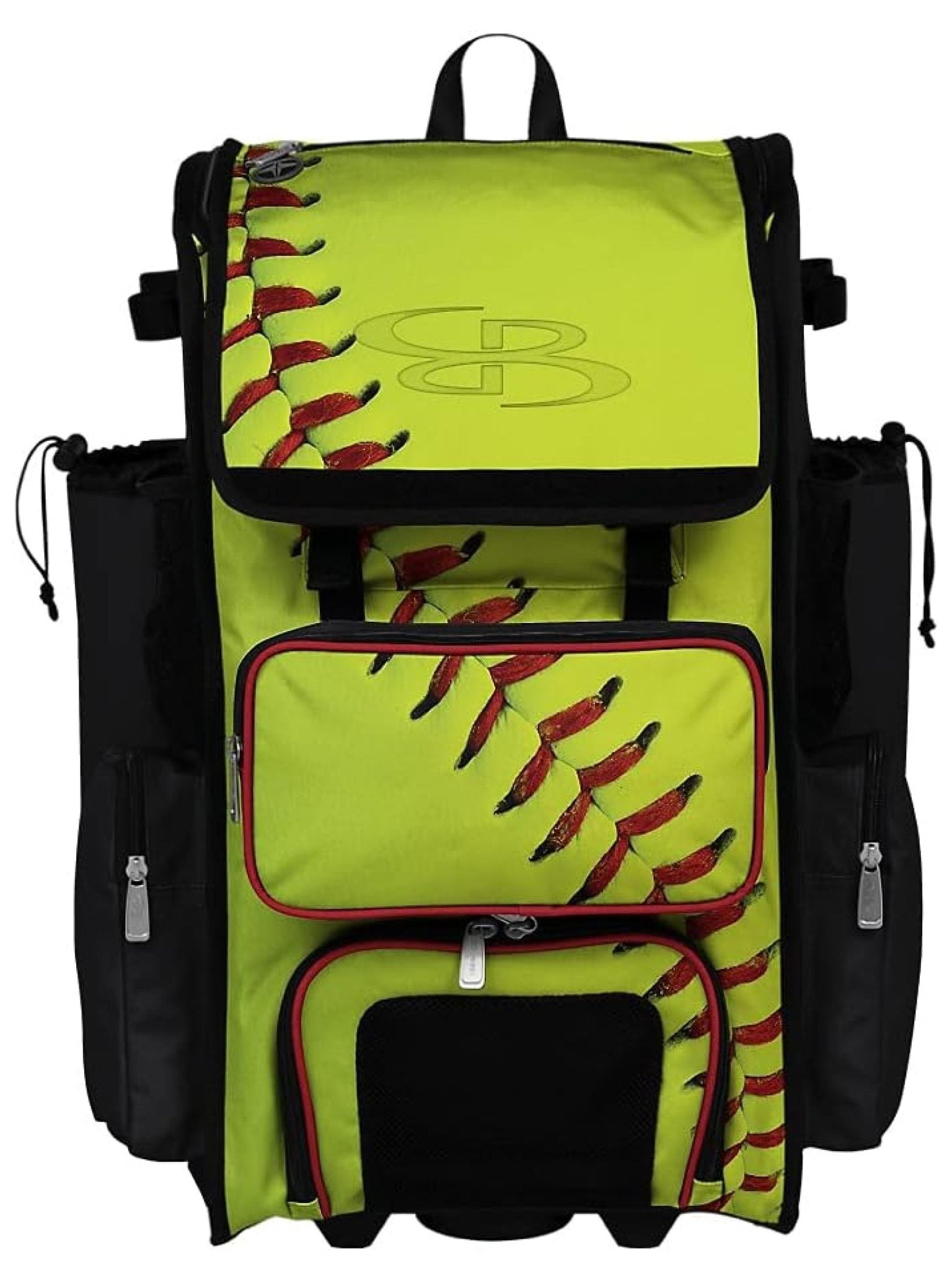 Rolling Superpack Baseball/Softball Gear Bag - 23-1/2" x 13-1/2" x 9-1/ ...