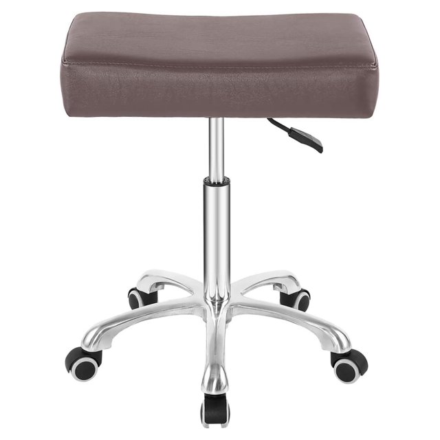 Rolling Swivel Stool Height Adjustable with Wheels Heavy Duty for ...