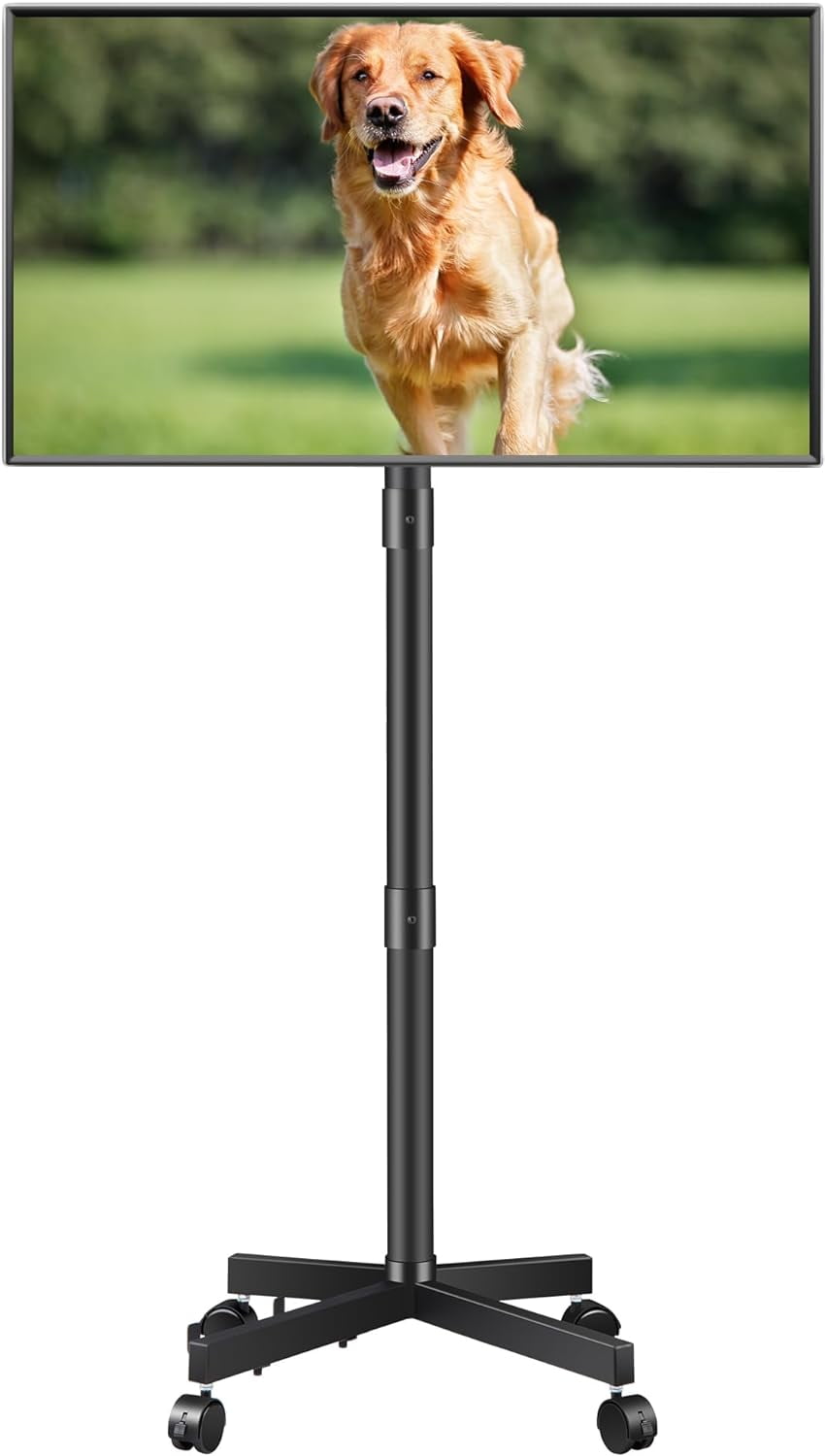 Rolling TV Stand for 23-60 Inch LCD LED Flat Curved Panel Screens TVs ...