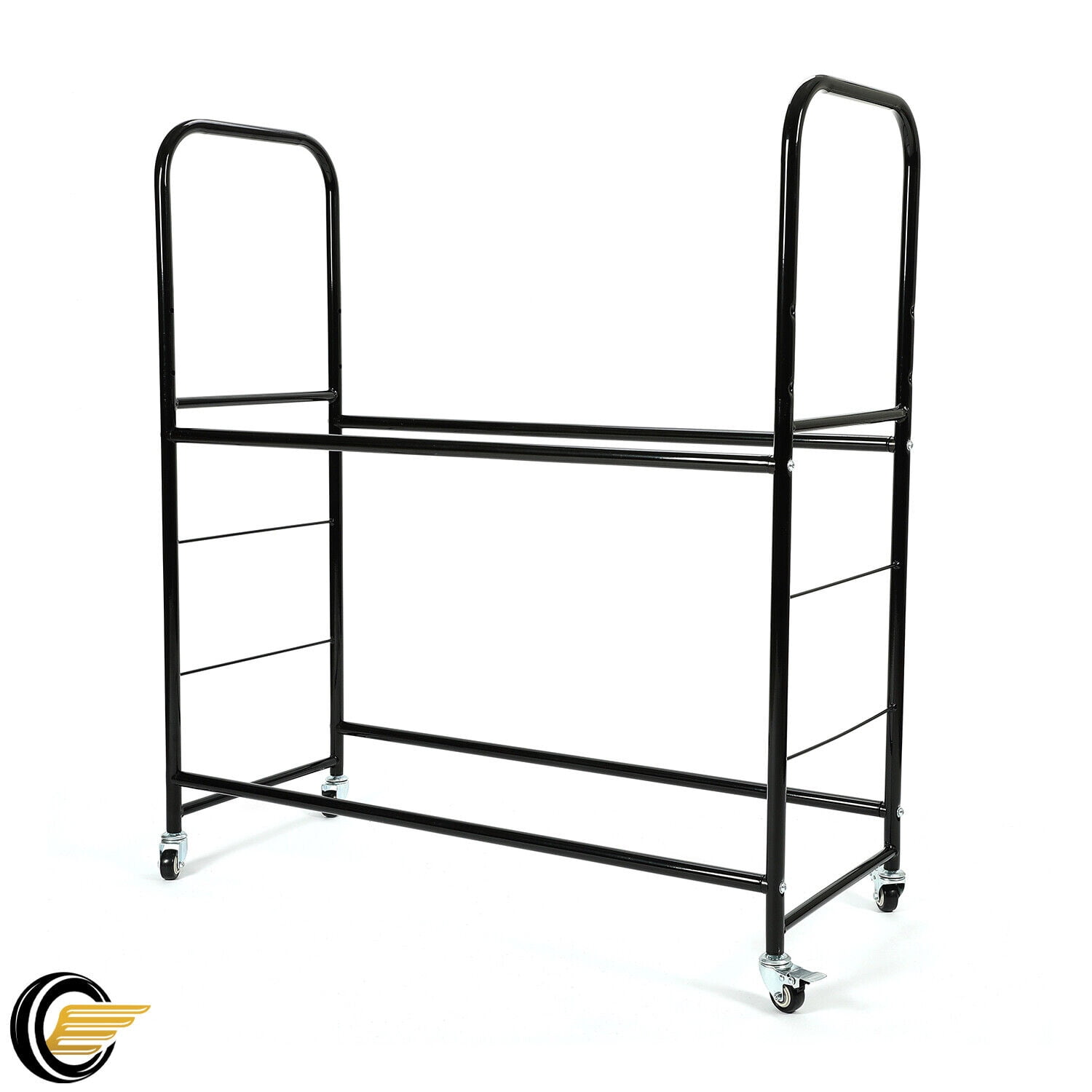 Rolling Tire Rack Heavy-Duty Steel with Wheel For Home Workshop ...