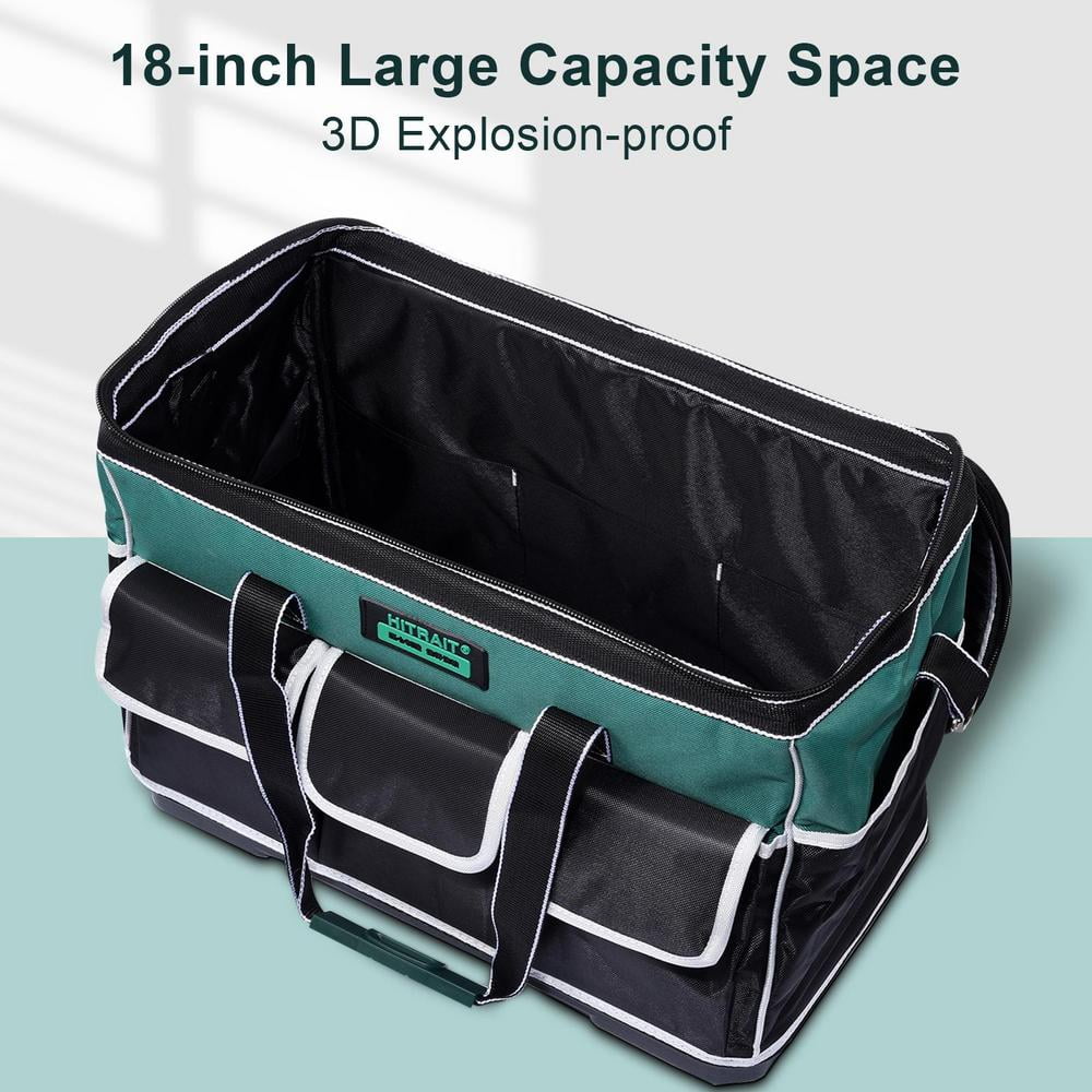 Rolling Tool Bag, Large Capacity Carry on Bag Heavy Duty Organize ...