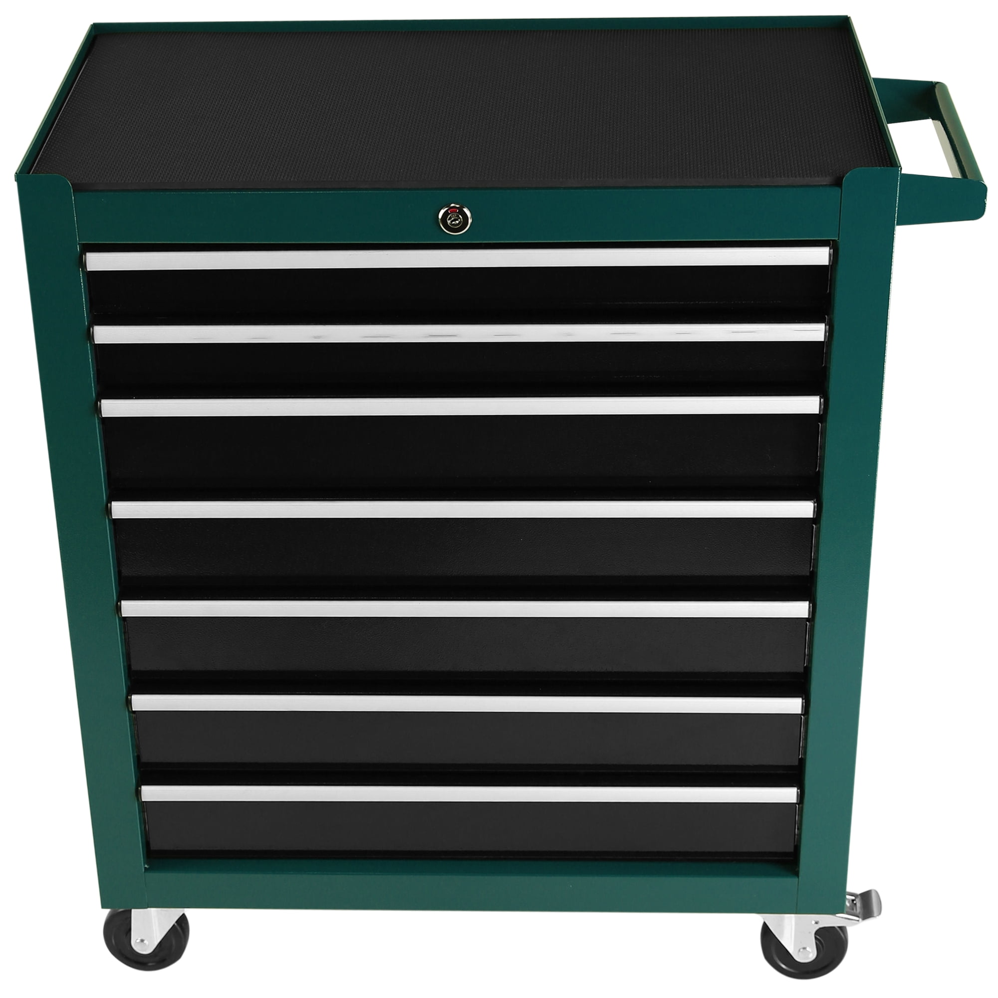 Rolling Tool Box,7 Drawer Rolling Tool Chest Toolbox with 360° Lockable ...
