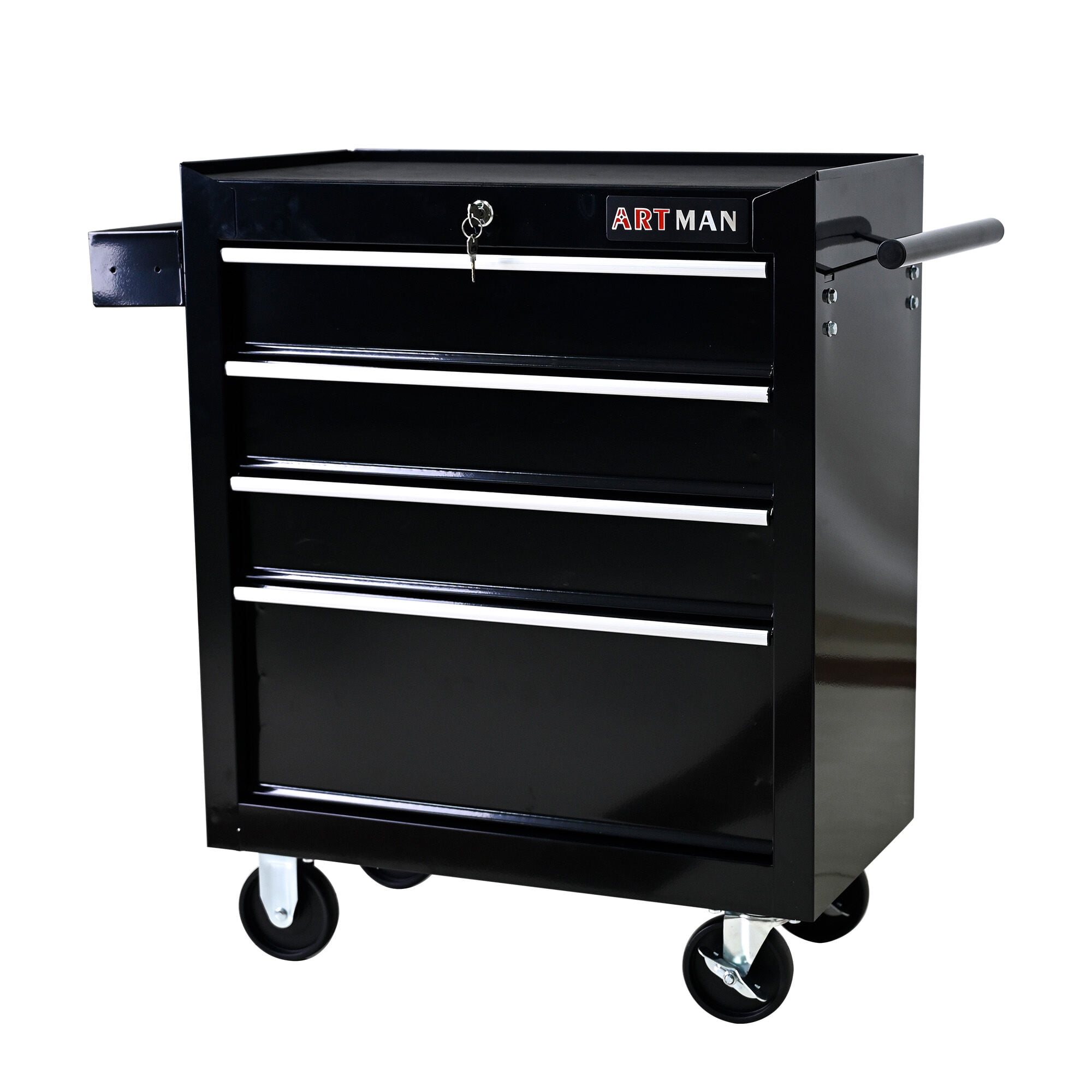 Rolling Tool Chest, 4 Drawer Tool Box with Wheels, Heavy Duty ...