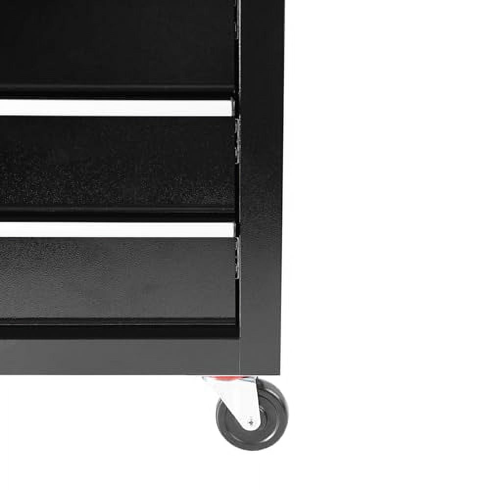 Rolling Tool Chest, 5-Drawer Steel Tool Box Organizer w/Lockable Wheels ...