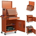 Rolling Tool Chest, 5 Drawers Tool Storage Cabinet with Universal ...