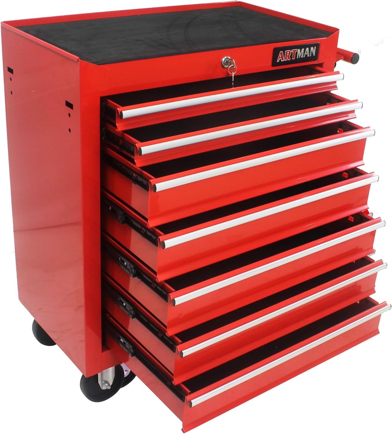 Rolling Tool Chest with 7-Drawer Tool Box with Wheels Multifunctional ...