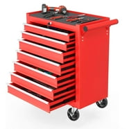 Westward Light Duty Tool Box Case, Powder Coated Red Top Chest 48RJ70 ...