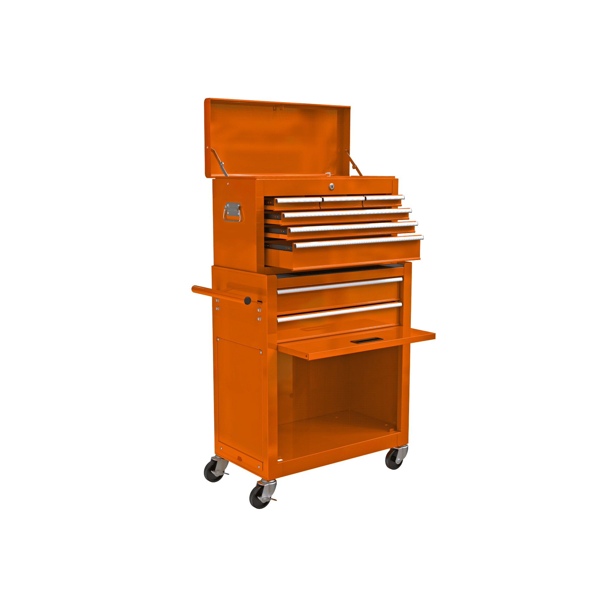 Rolling Tool Chest with Wheels and Drawers, 8-Drawer Tool Storage ...