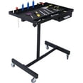 Rolling Tool Table, Heavy Duty Mobile Tool Tray Adjustable Work Table ...
