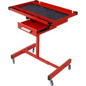 ATD Tools 7012 Heavy-Duty Mobile Work Table with Drawer Red ATD-7012 ...