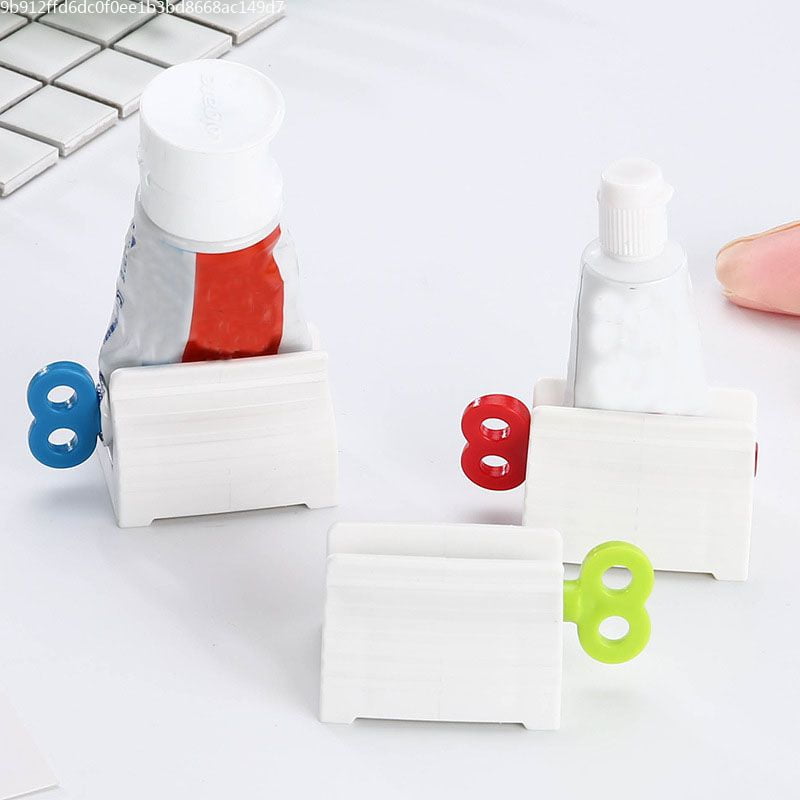 Bathroom Squeezer Plastic Squeeze Toothpaste Dispenser Tooth Paste ...