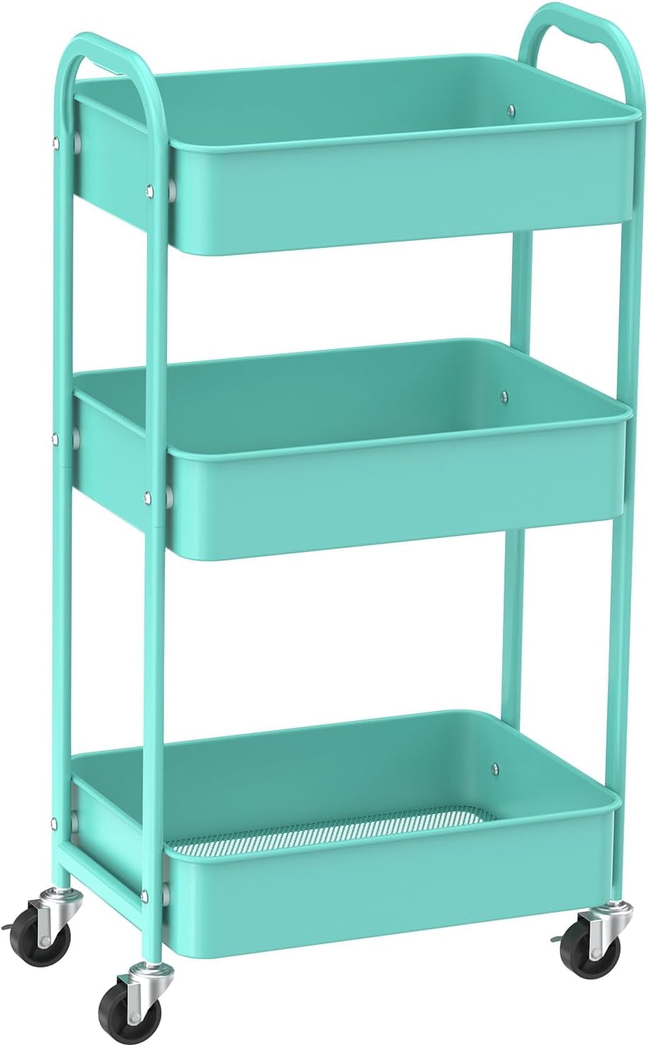 Rolling Utility Cart with Caster Wheels,Easy Assembly - Walmart.com
