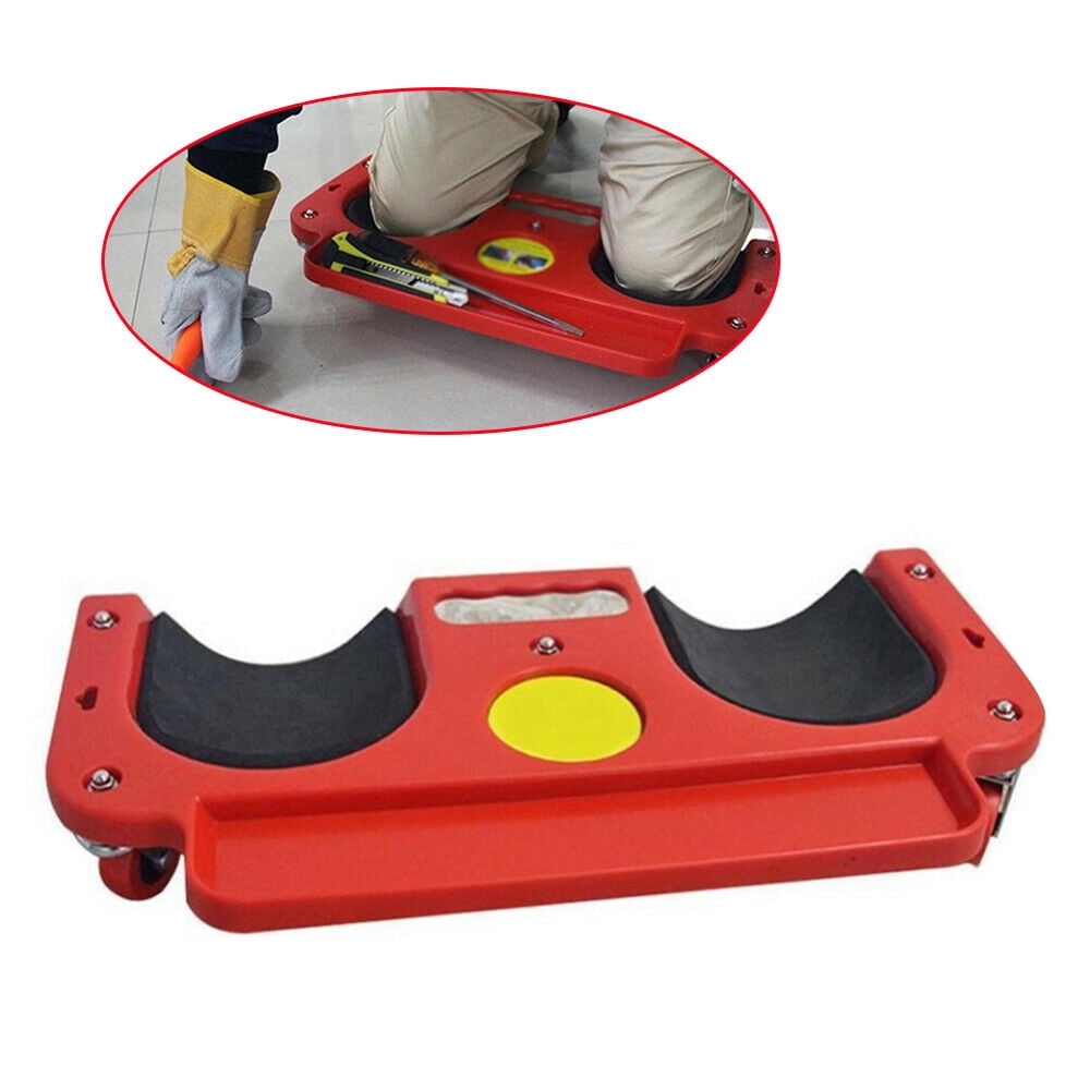 Rolling Wheeled Knee Pads Platform Wheels Workers' Laying Tiles Tools ...