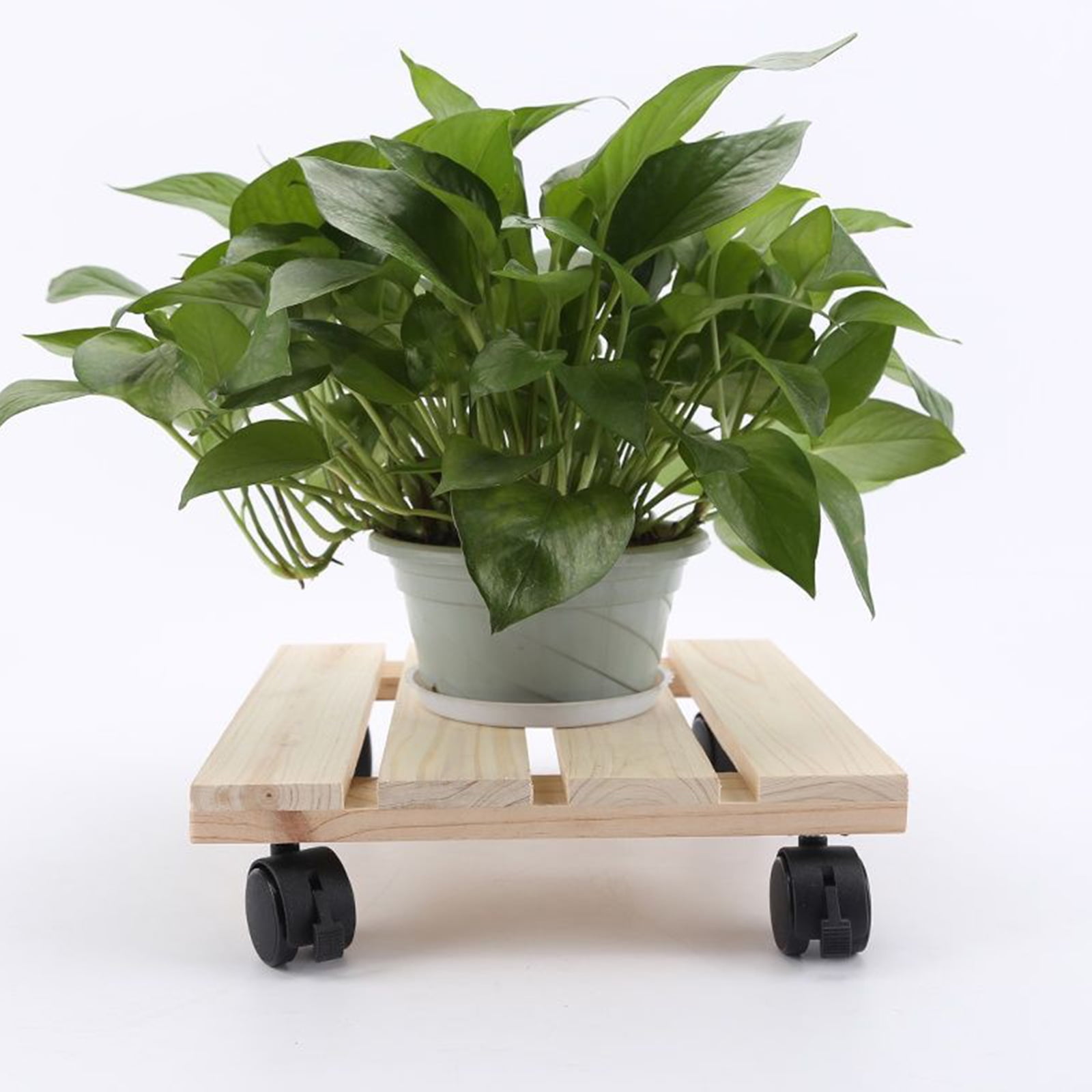 Rolling with 360° Wheels, Heavy Duty Base for Indoor/Outdoor Flower ...