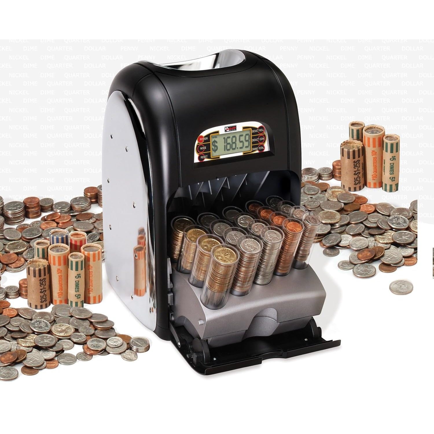 Rollmaster CLXX Motorized Coin Sorter - Walmart.com