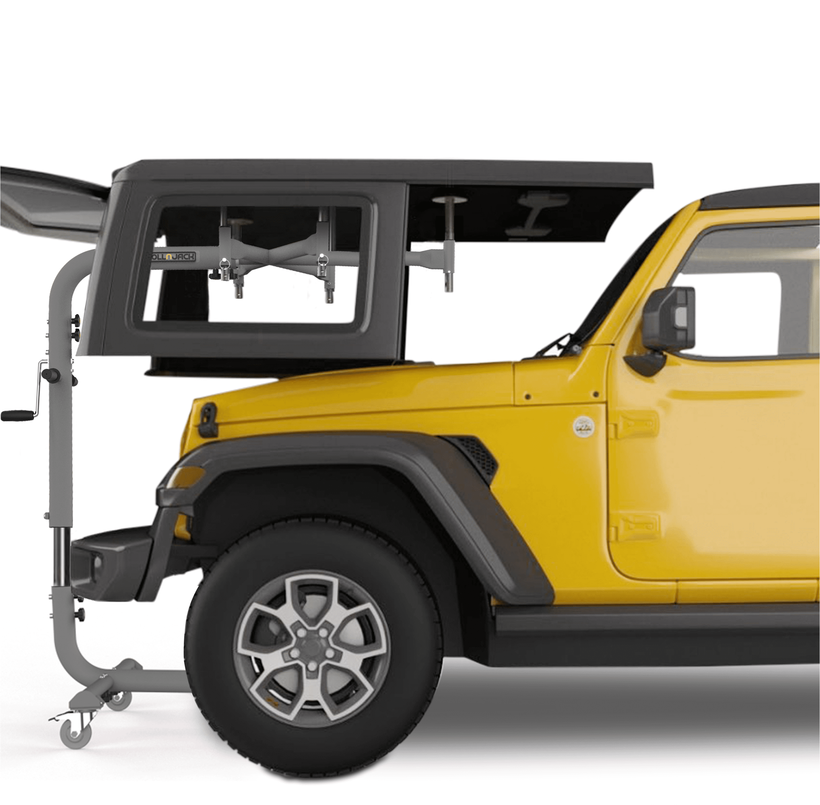 RollnJack Hard Top Removal Lift for Jeeps - Accesorios Autos - Walmart.com