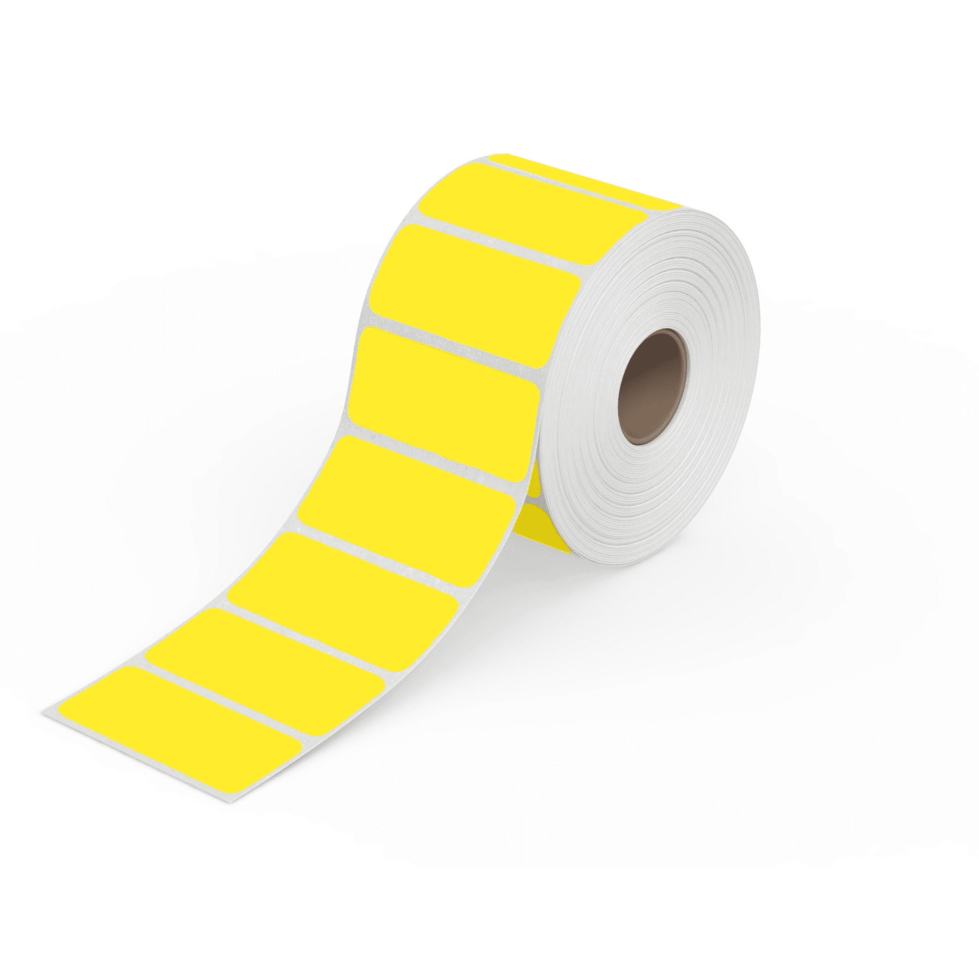 Rollo Direct Thermal 2x1 Yellow Sticker Labels, Roll of 1,000, Self ...