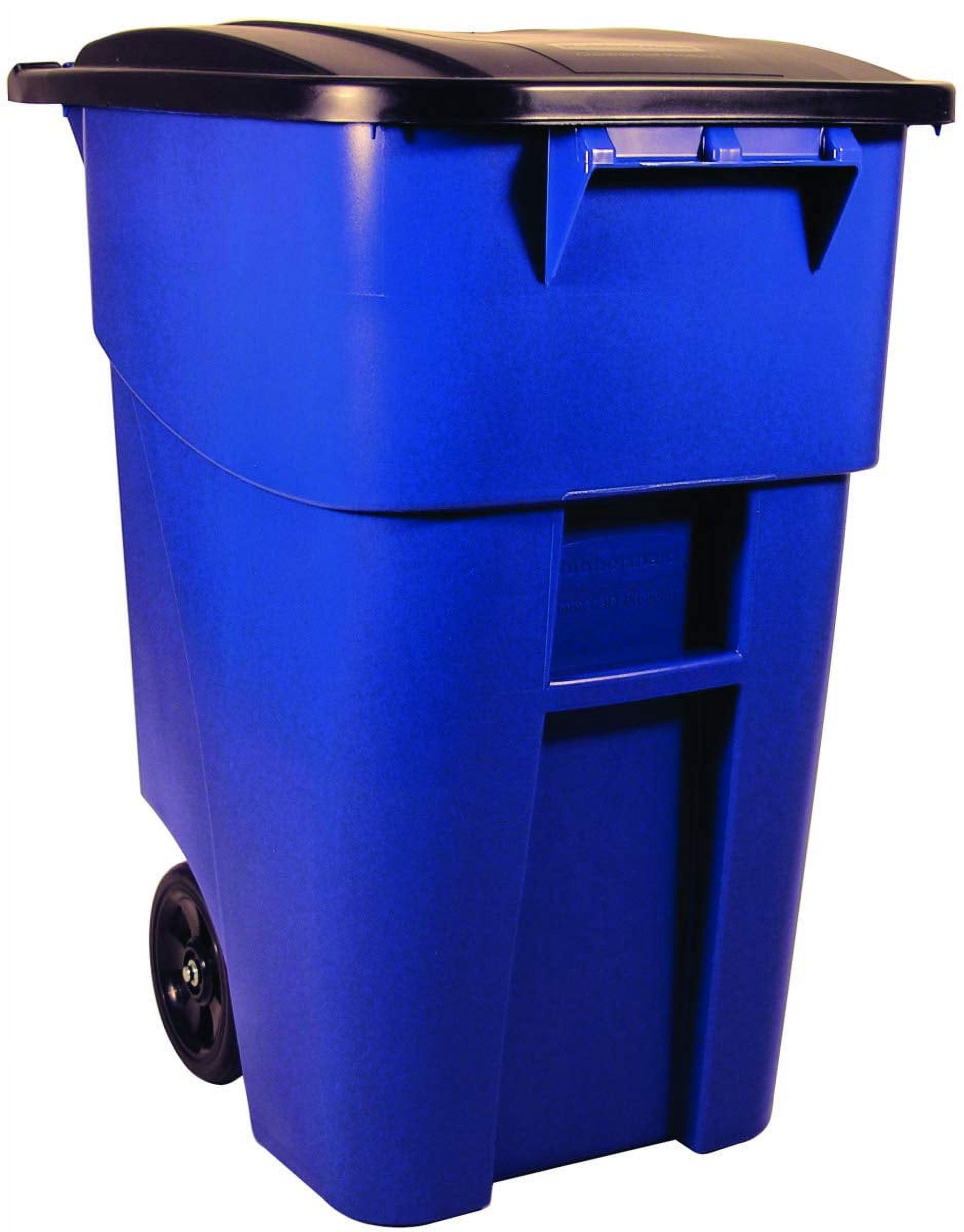 Rollout Trash/Garbage Can/Bin with Wheels GAL for Restaurants/Hospitals ...