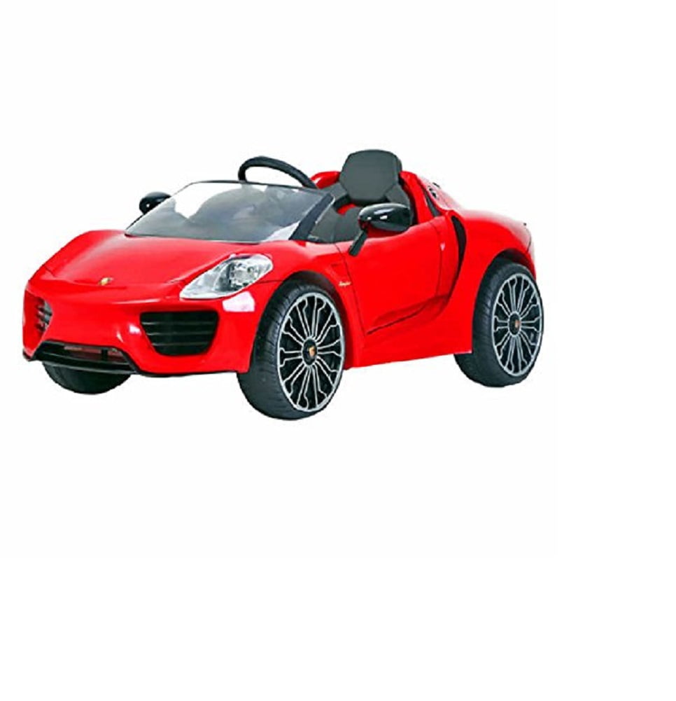 Rollplay 6V Porsche 918 Kids' Electric Ride-On Car, Battery-Powered ...
