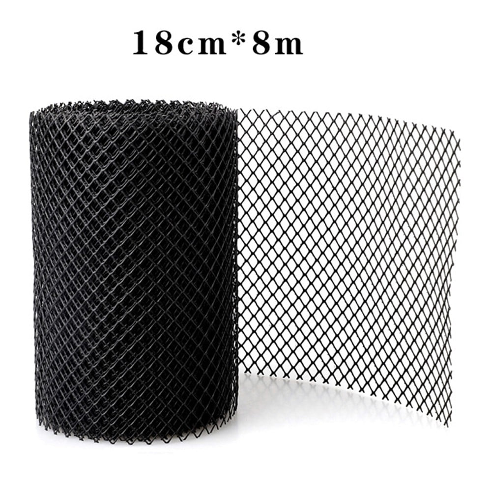 Rolls Gutter Protection Mesh Guard with 15 Fixing Clips Leaf Mesh Roll ...