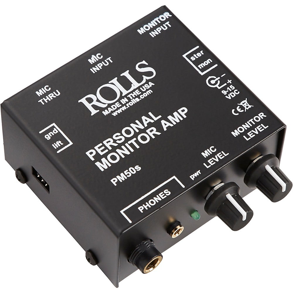 Free Shipping! Rolls PM50S Personal Monitor Amp - Walmart.com - Walmart.com