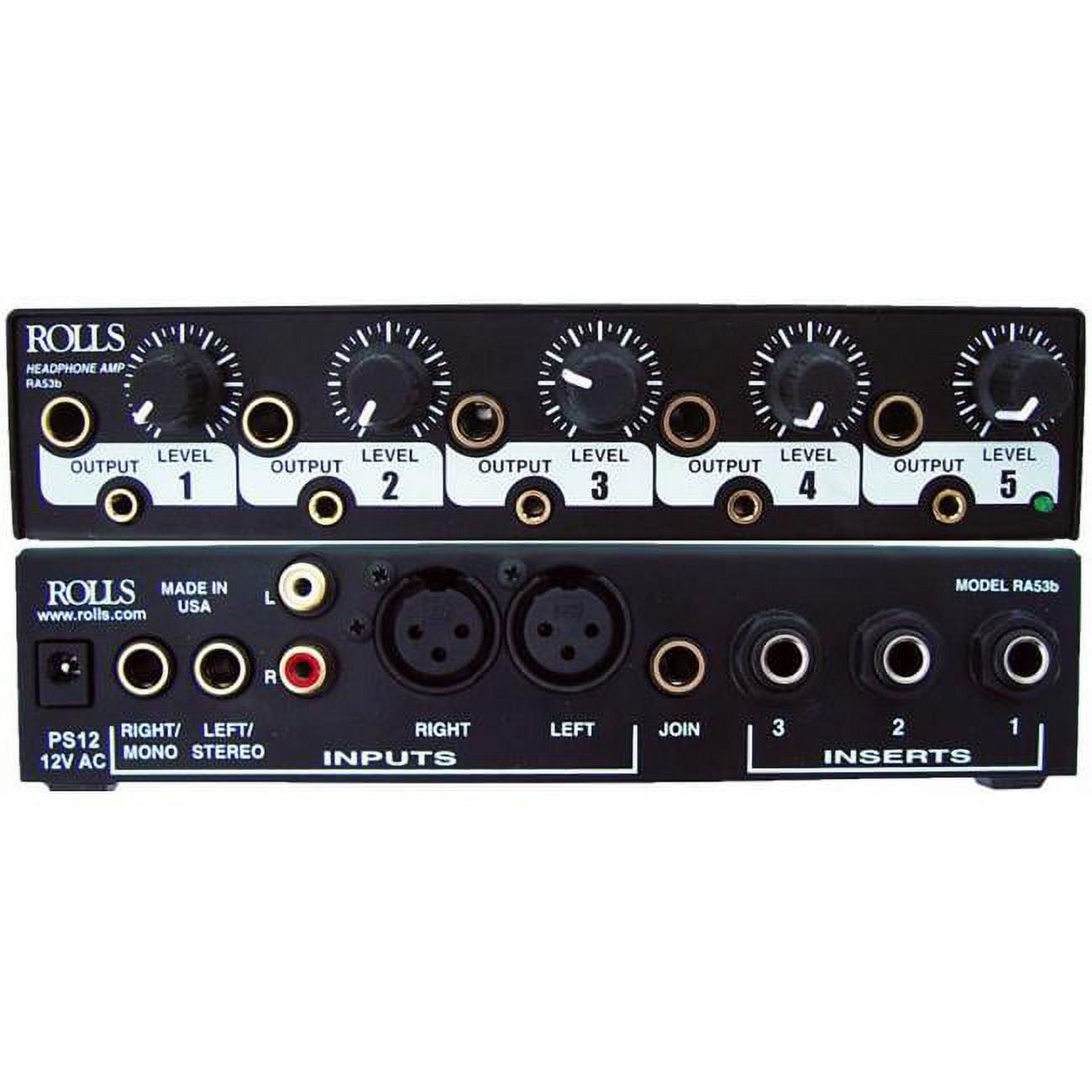 Rolls RA53b Headphone Amplifier - Walmart.com