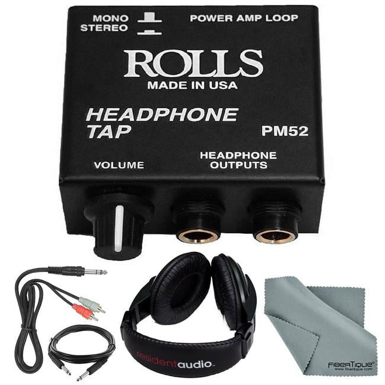 Rolls ROLLS-PM52-KIT1014-NFBA Speaker Level Signal Headphone Tap with ...