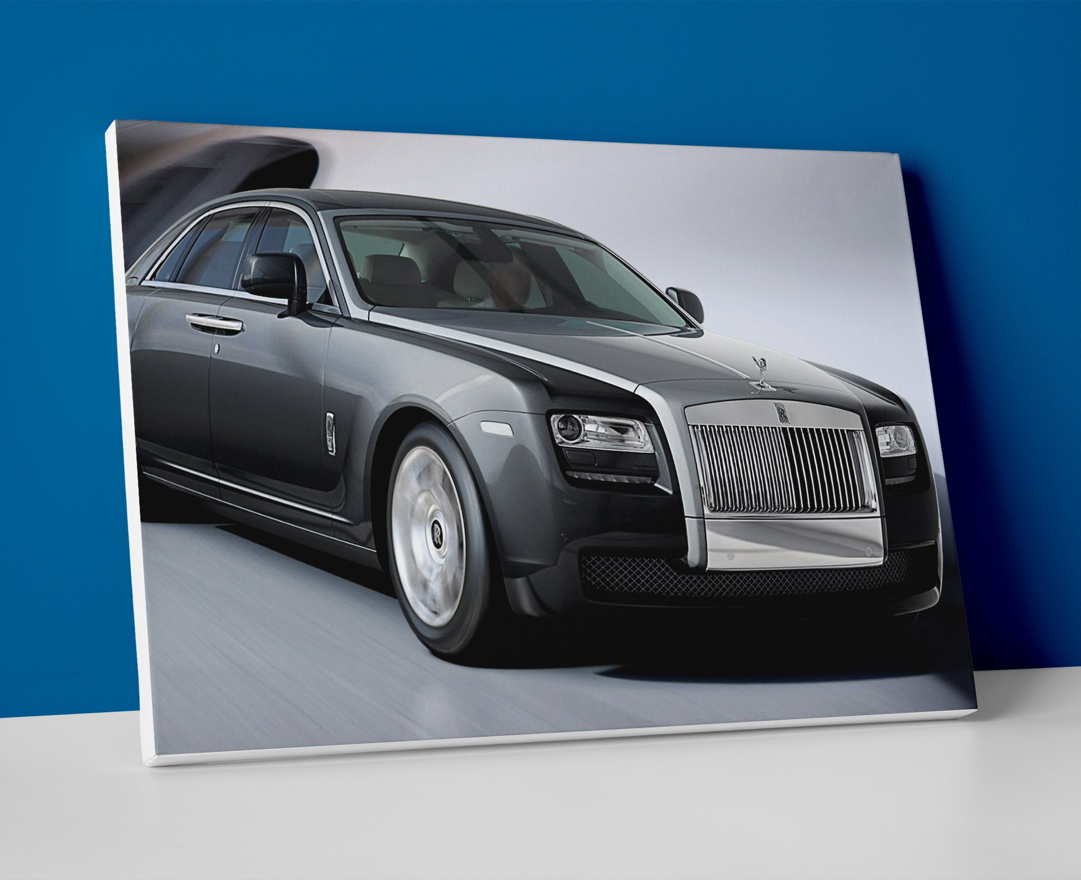 Rolls Royce Ghost Poster or Wrapped Canvas - Walmart.com