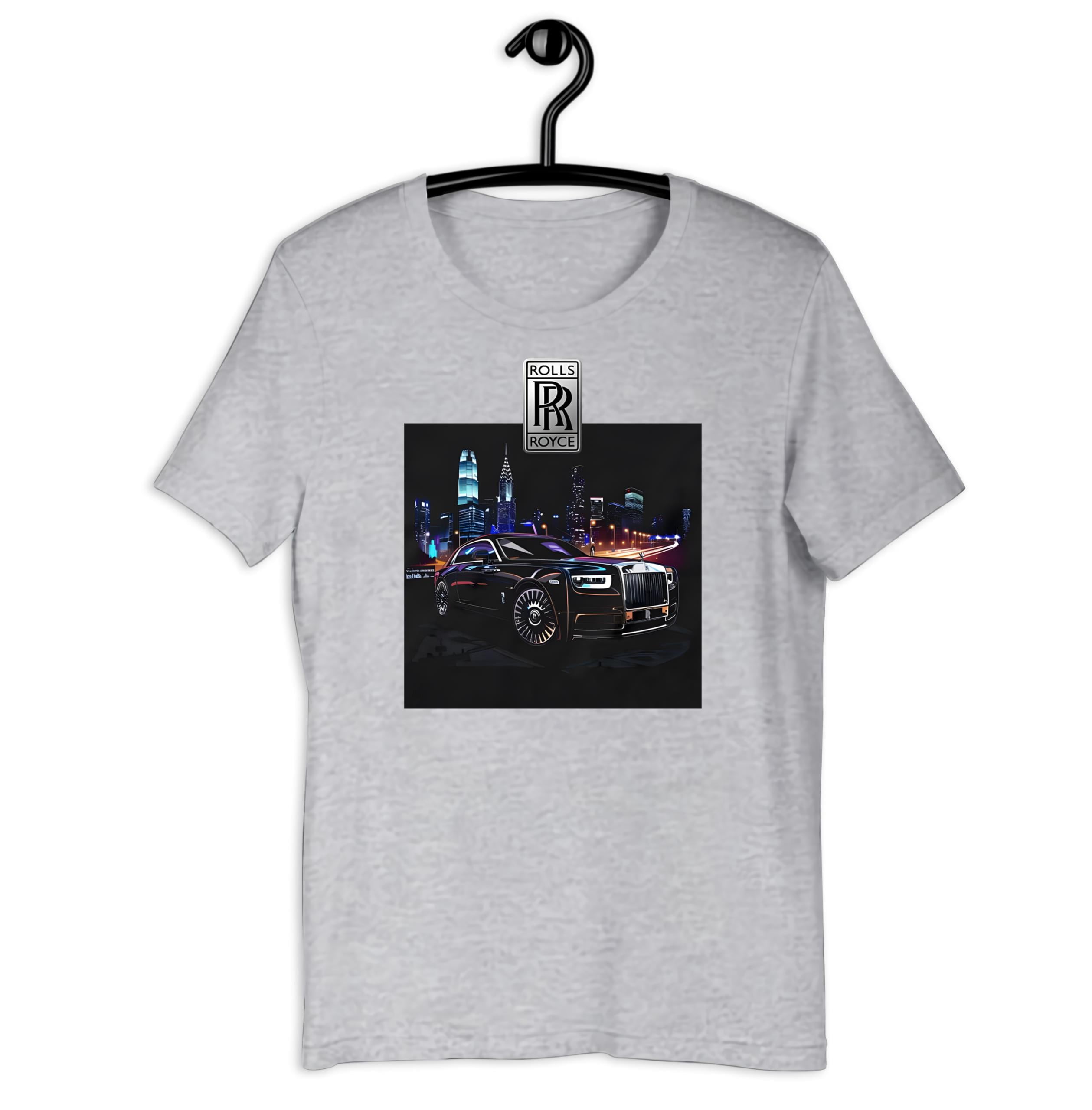 Rolls-Royce Graphic Black T-Shirt - Luxury Car Design-TH29242 - Walmart.com