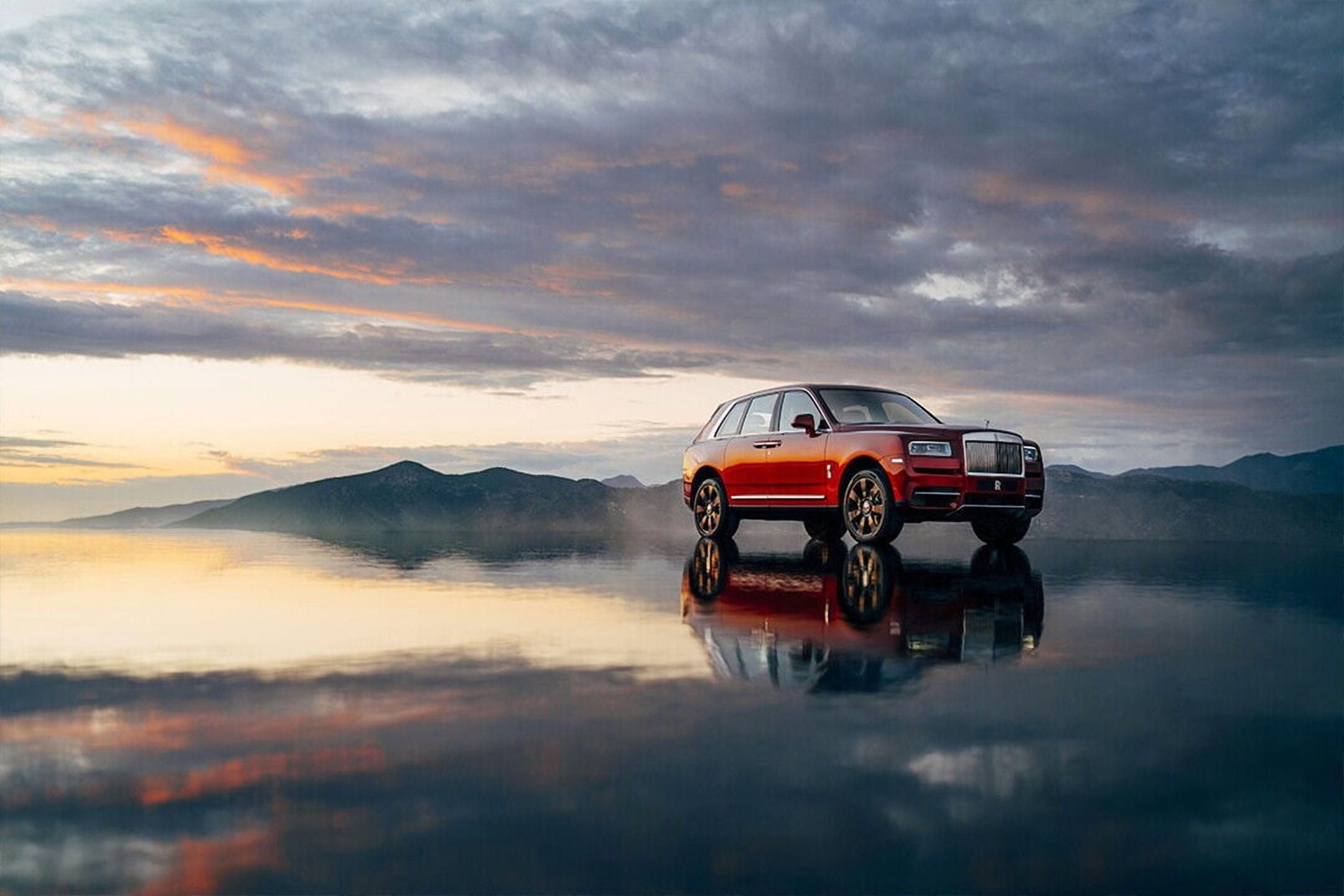 Rolls Royce Phantom Ghost Super Luxury Car Wall Poster - 20x30 Inch ...
