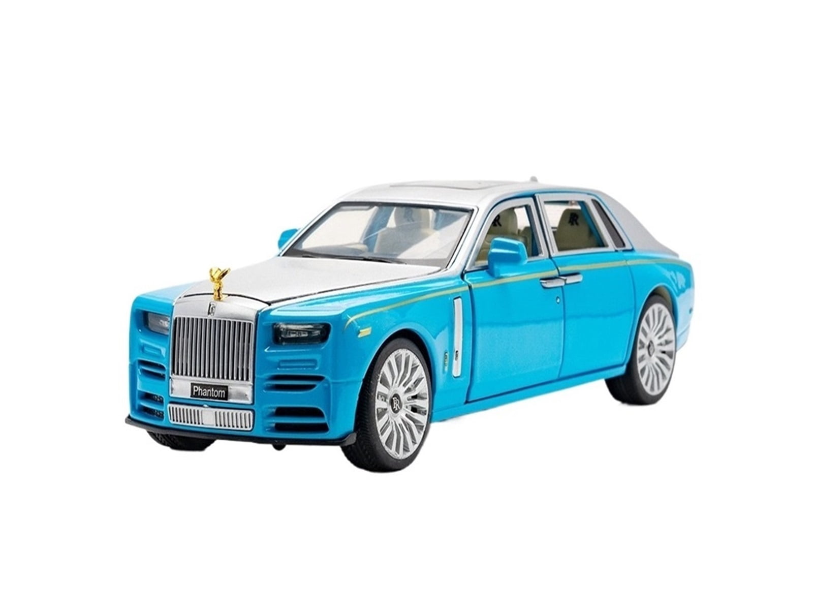 Rolls Royce Phantom Miniature Metal Car With Lights and Sound - Walmart.com