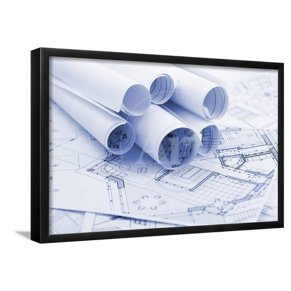Framed Blueprints