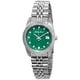 Rolly III Crystal Green Dial Ladies Watch D810AV - Walmart.com