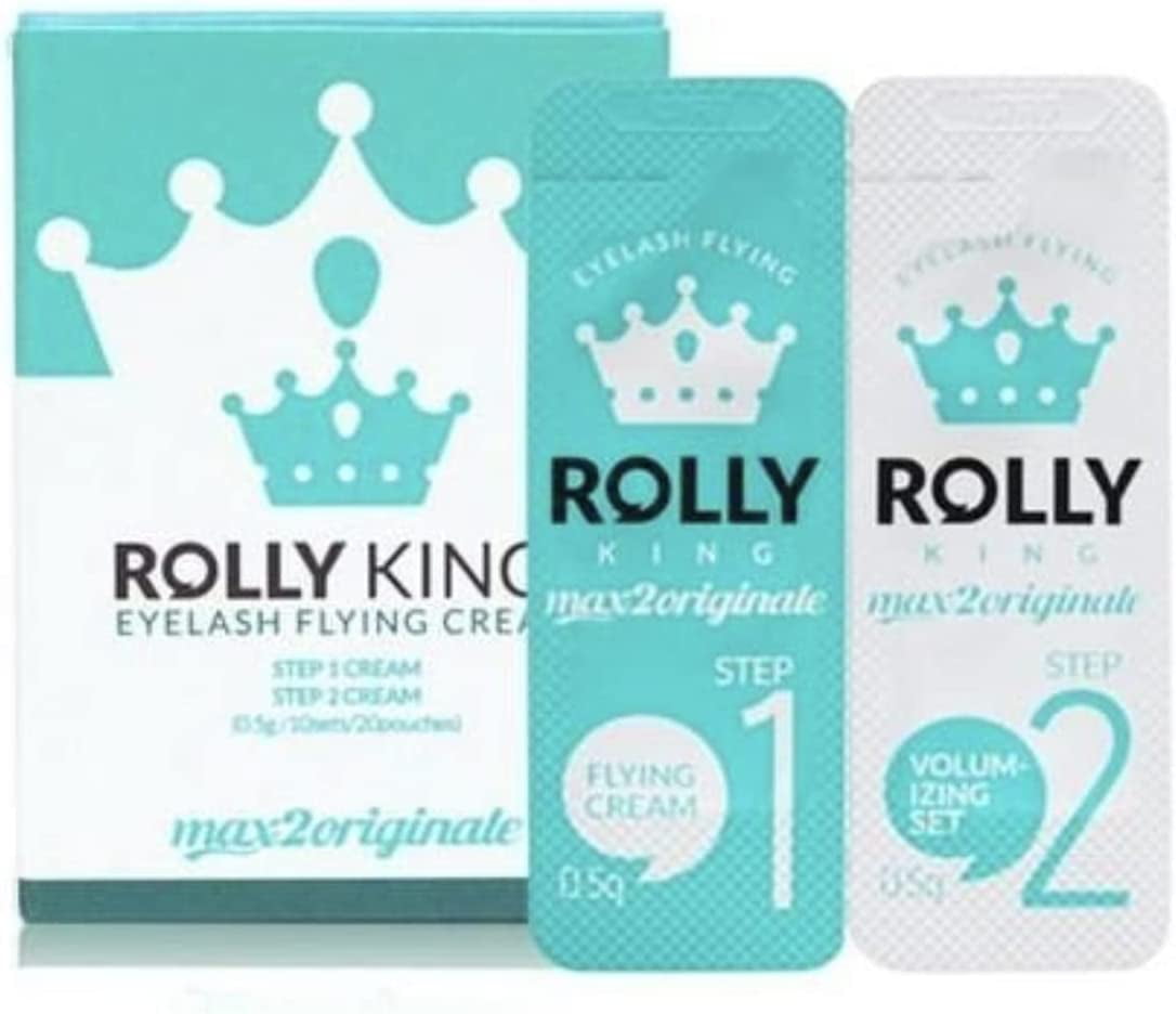 Rolly King Perm Step 1 & 2 for Eyelash Lifting and Brow Lamination for ...