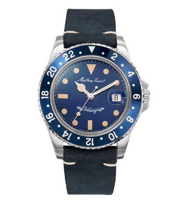 Rolly Vintage Automatic Blue Dial Mens Watch H900ATLBU - Walmart.com