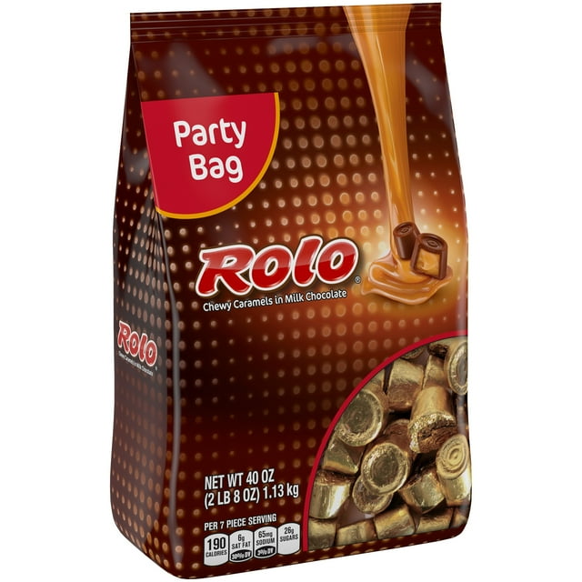 Rolo Chewy Caramels in Milk Chocolate Candy, 40 Oz. - Walmart.com