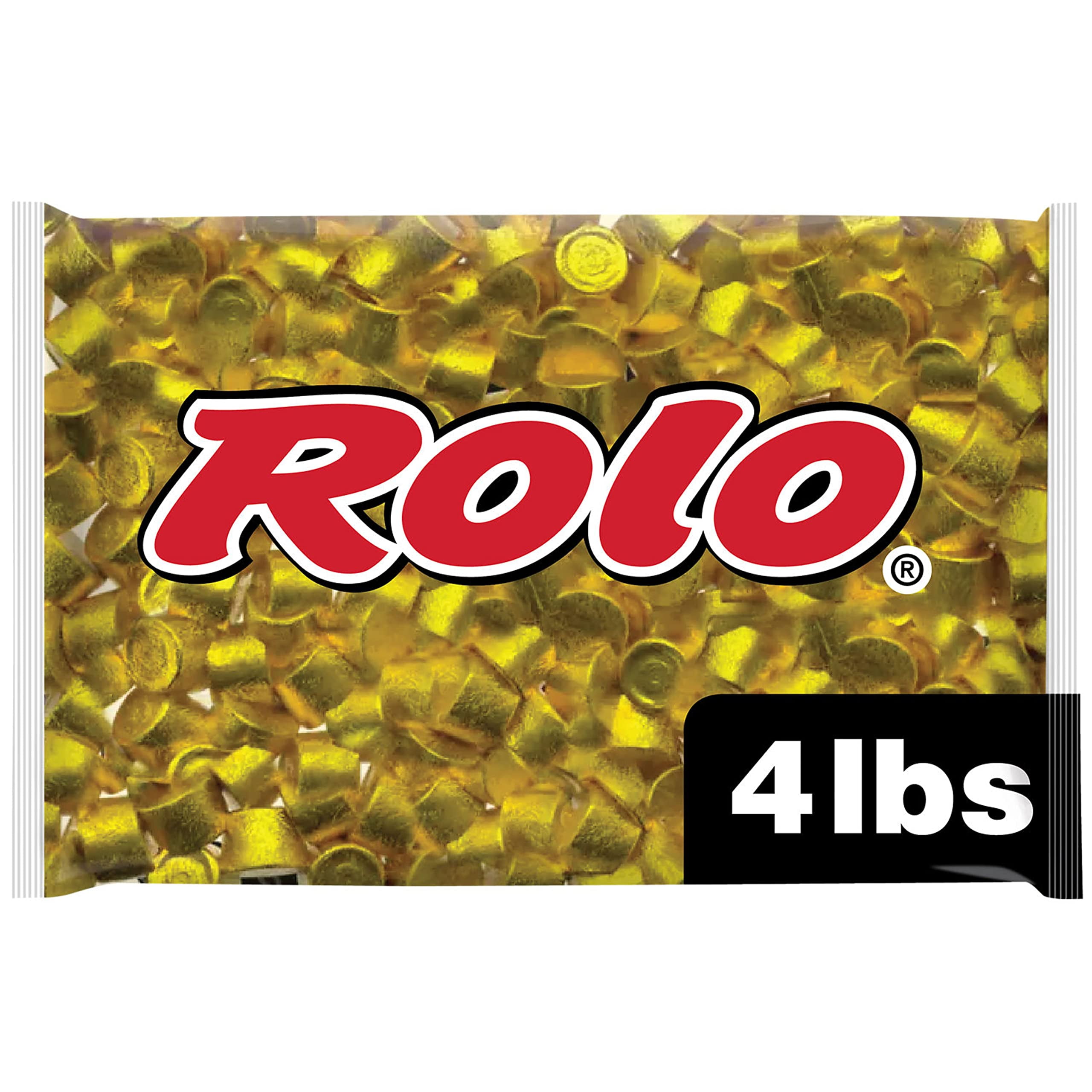 Rolo Rich Chocolate Caramels Candy Bulk Bag, 66.7 Oz - Walmart.com