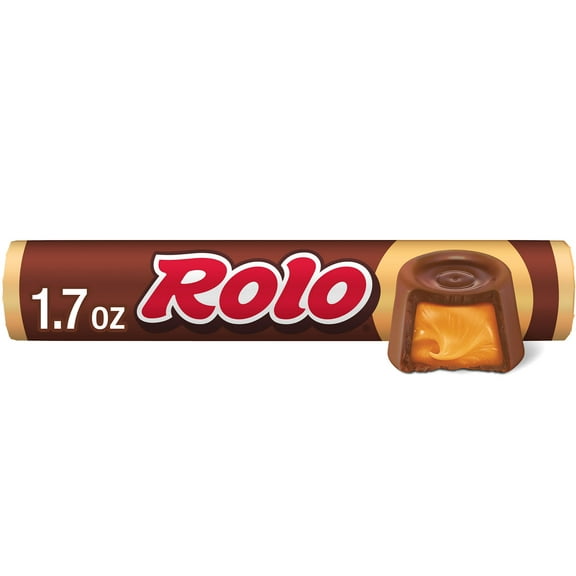 Rolo Rich Chocolate Caramels Candy, Roll 1.7 oz pack of 1 - Walmart.com