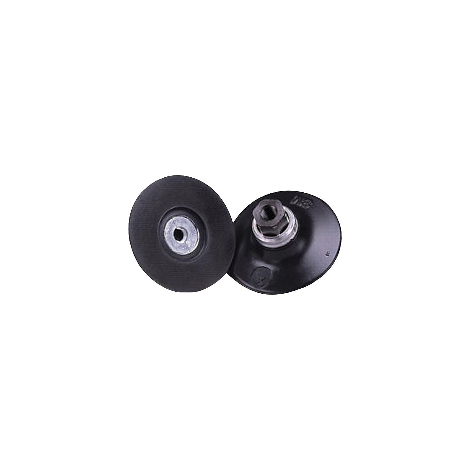 Roloc Black Rubber Backing Regular Quick Change Disc Pad 2 in (Dia) 1/4 ...