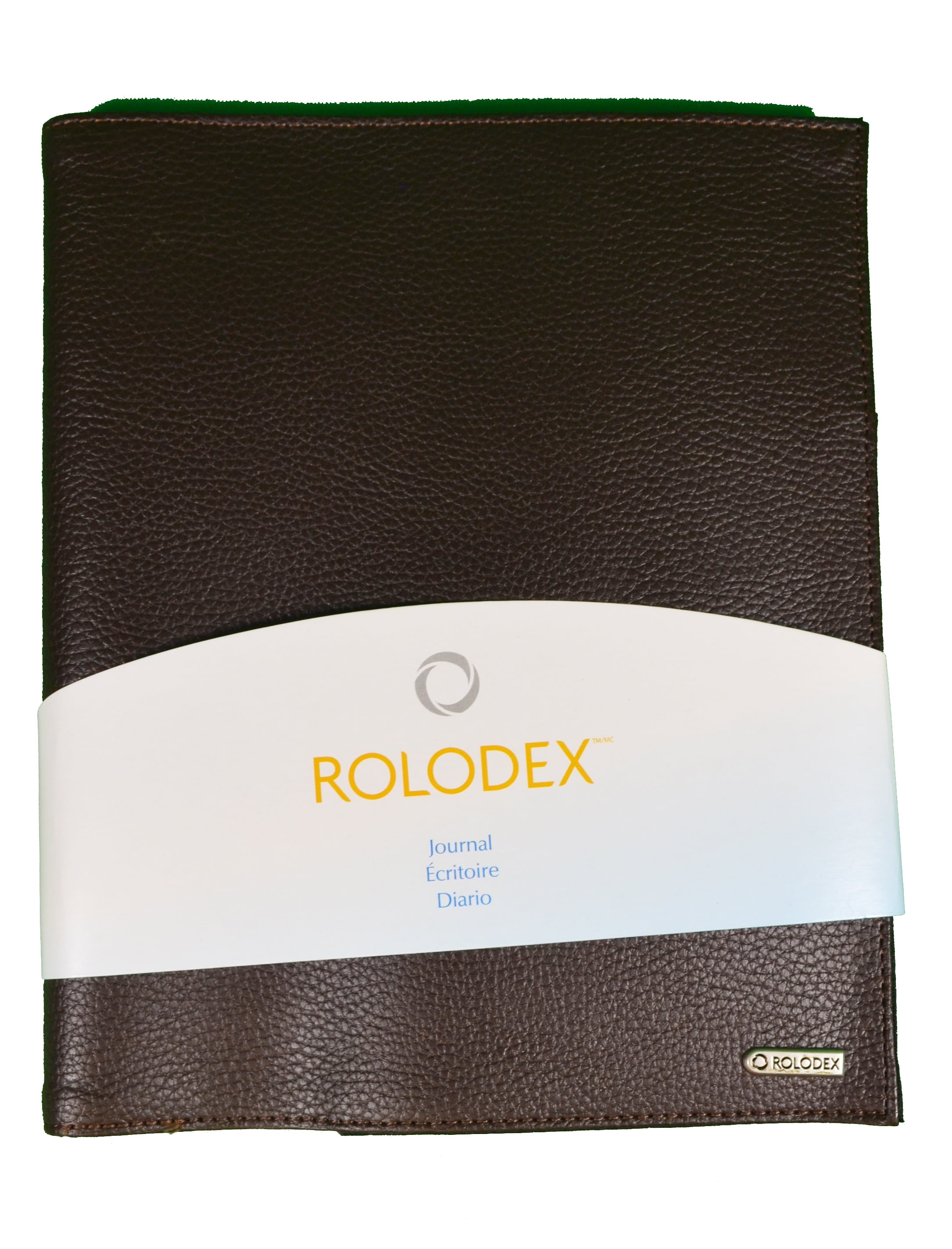 Rolodex Business Journal 50 Pages low Profile Professional Brown ...