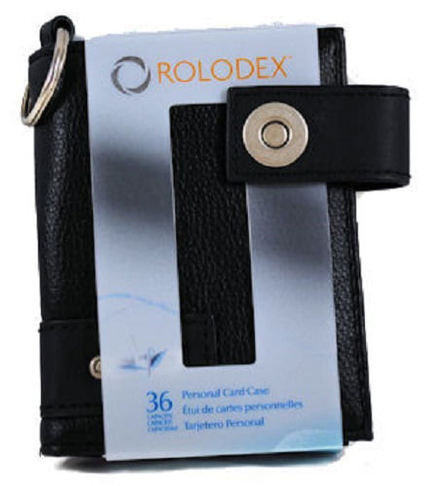 Rolodex Personal Business Card Case 36 Card Capacity - Walmart.com