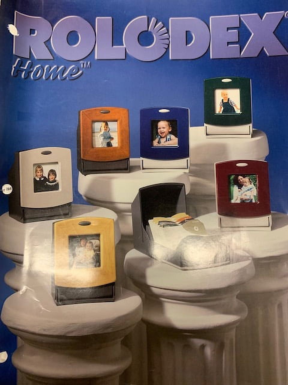 Rolodex Photo Frame Card File, Light Oak - Walmart.com