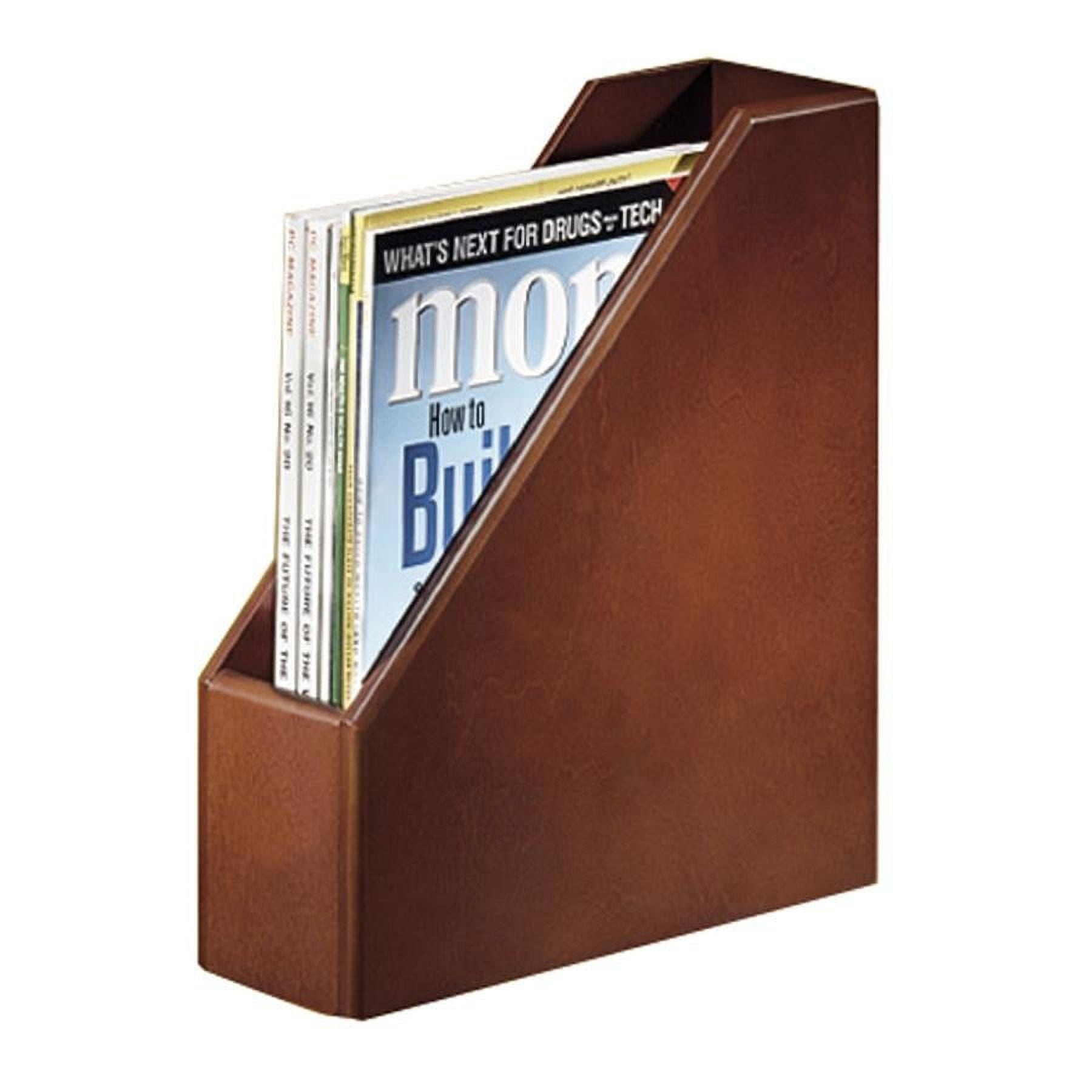 Rolodex(R) Wood Tones(TM) Magazine File, Mahagony - Walmart.com