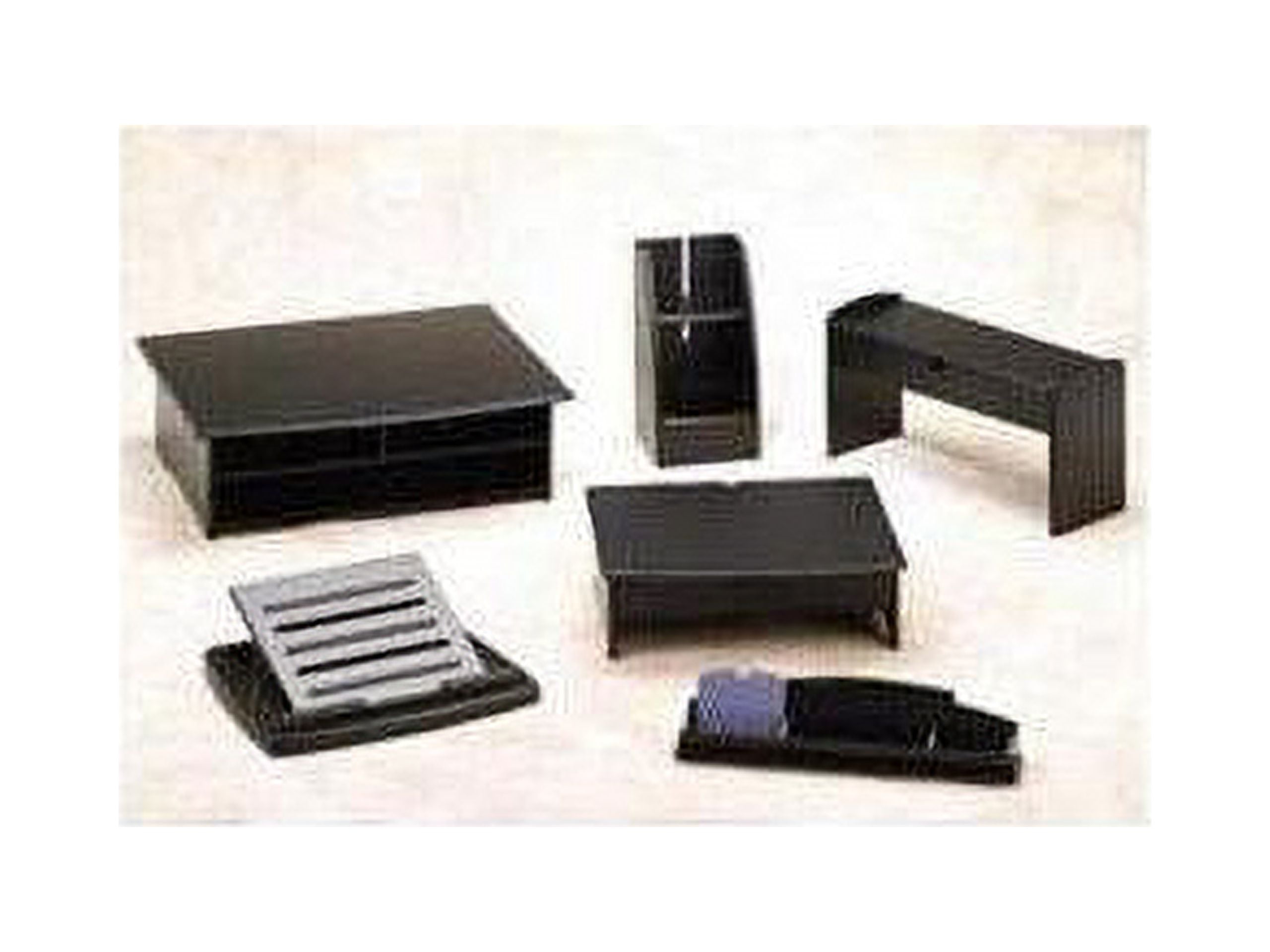 Rolodex ROL82430 Wood Tone Monitor Stands, Black - Walmart.com