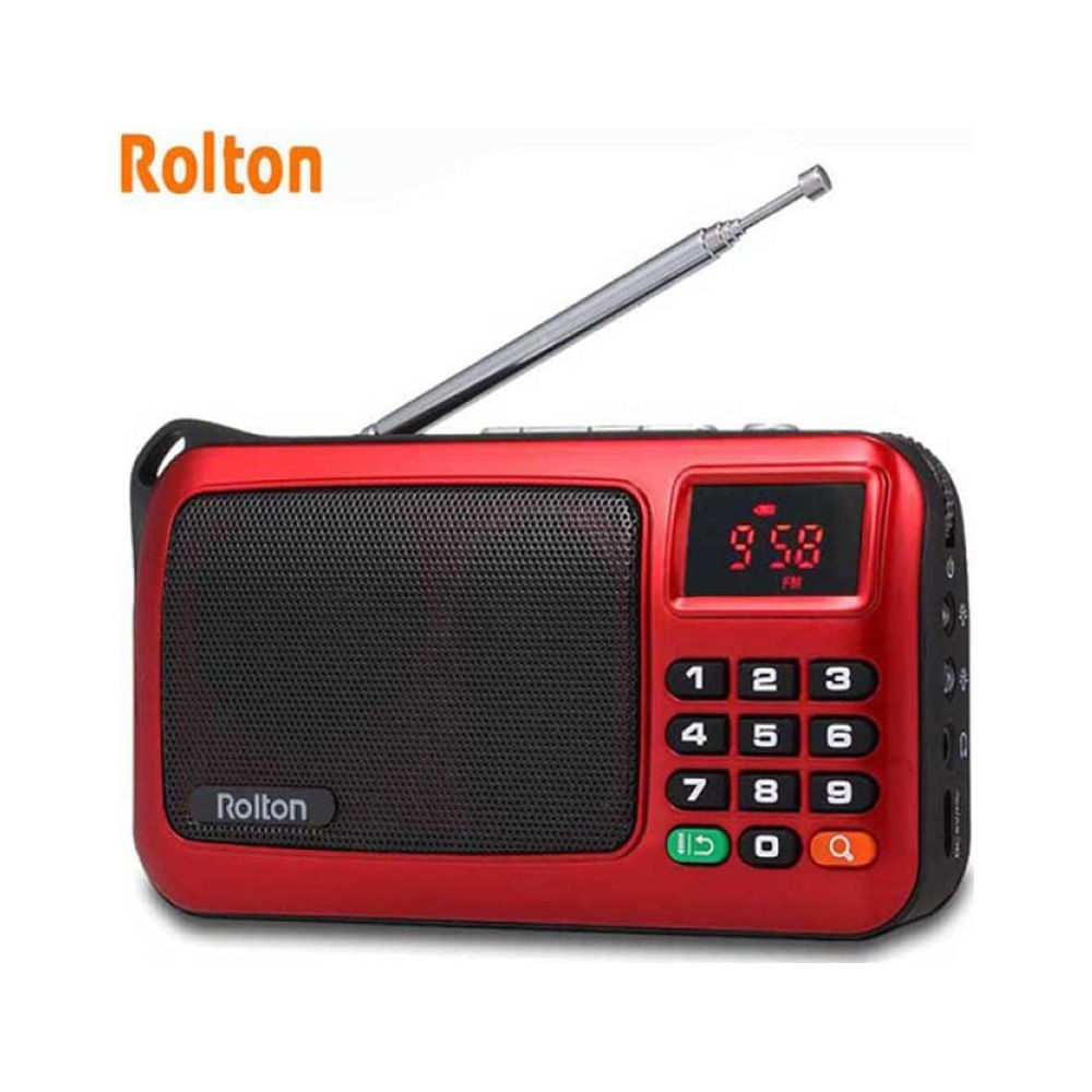Rolton W405 Digital Mini MP3 Music Player Portable Radio Speaker Tf Usb ...